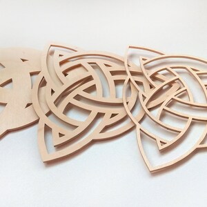 C50-celtic Knot - Scroll Saw Pattern (pdf, Dxf, Svg, Eps) - Etsy