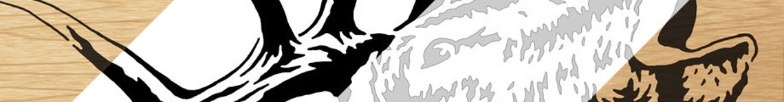 118-elk Scroll Saw Pattern pdf Jpg Dxf Svg Eps | Etsy