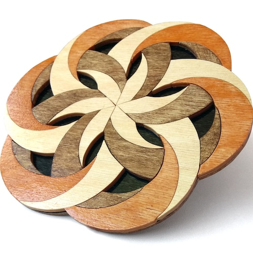 C173-trivet Scroll Saw Pattern pdf Dxf Svg Eps - Etsy