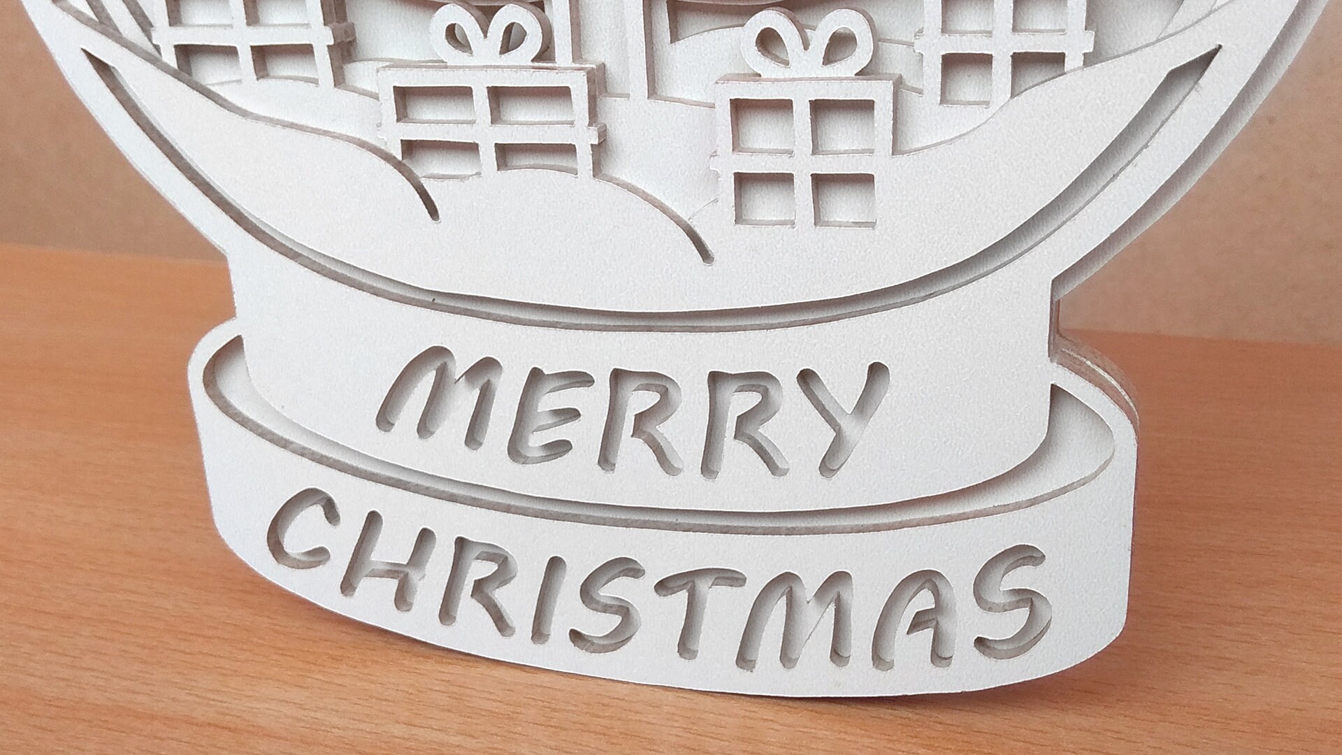 C135-christmas Snowball Scroll Saw Pattern pdf Dxf Svg - Etsy