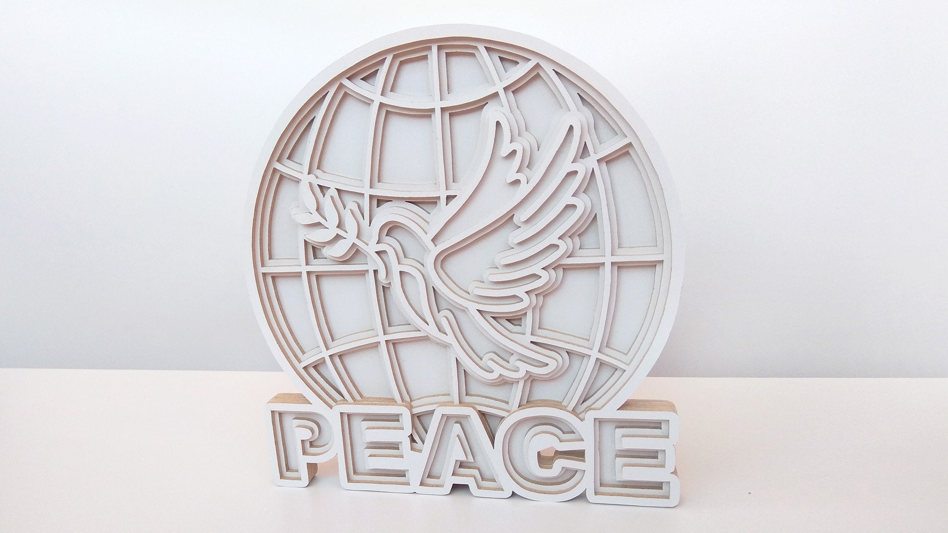 C65-peace Scroll Saw Pattern pdf Dxf Svg Eps - Etsy UK