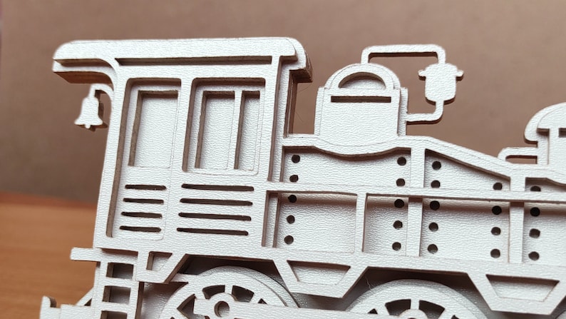 C158-train - Scroll Saw Pattern (pdf, Dxf, Svg, Eps) - Etsy Australia