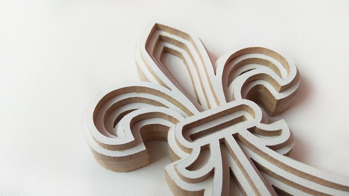 C54-cross Scroll Saw Pattern pdf Dxf Svg Eps | Etsy