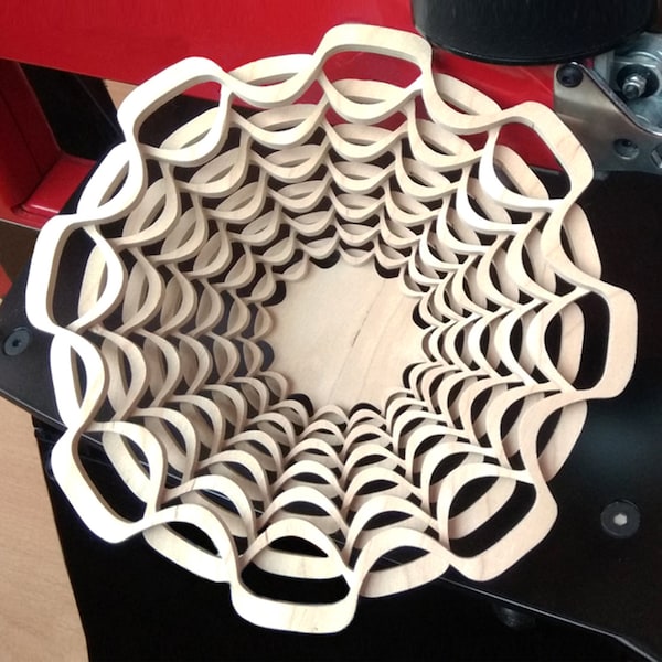 Scroll Saw Bowl Pattern - Etsy