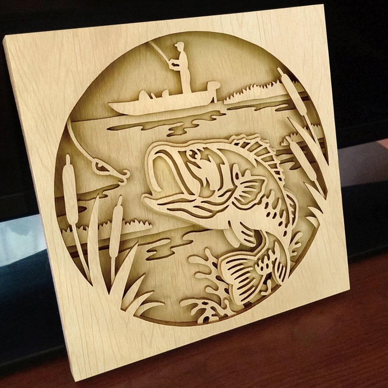 Fish Scroll Saw Pattern - Etsy