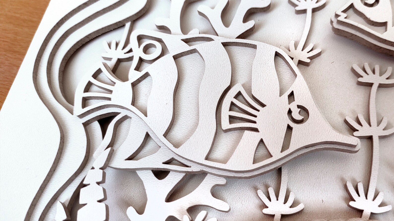 C174-sea Life - Scroll Saw Pattern (pdf, Dxf, Svg, Eps) - Etsy Australia