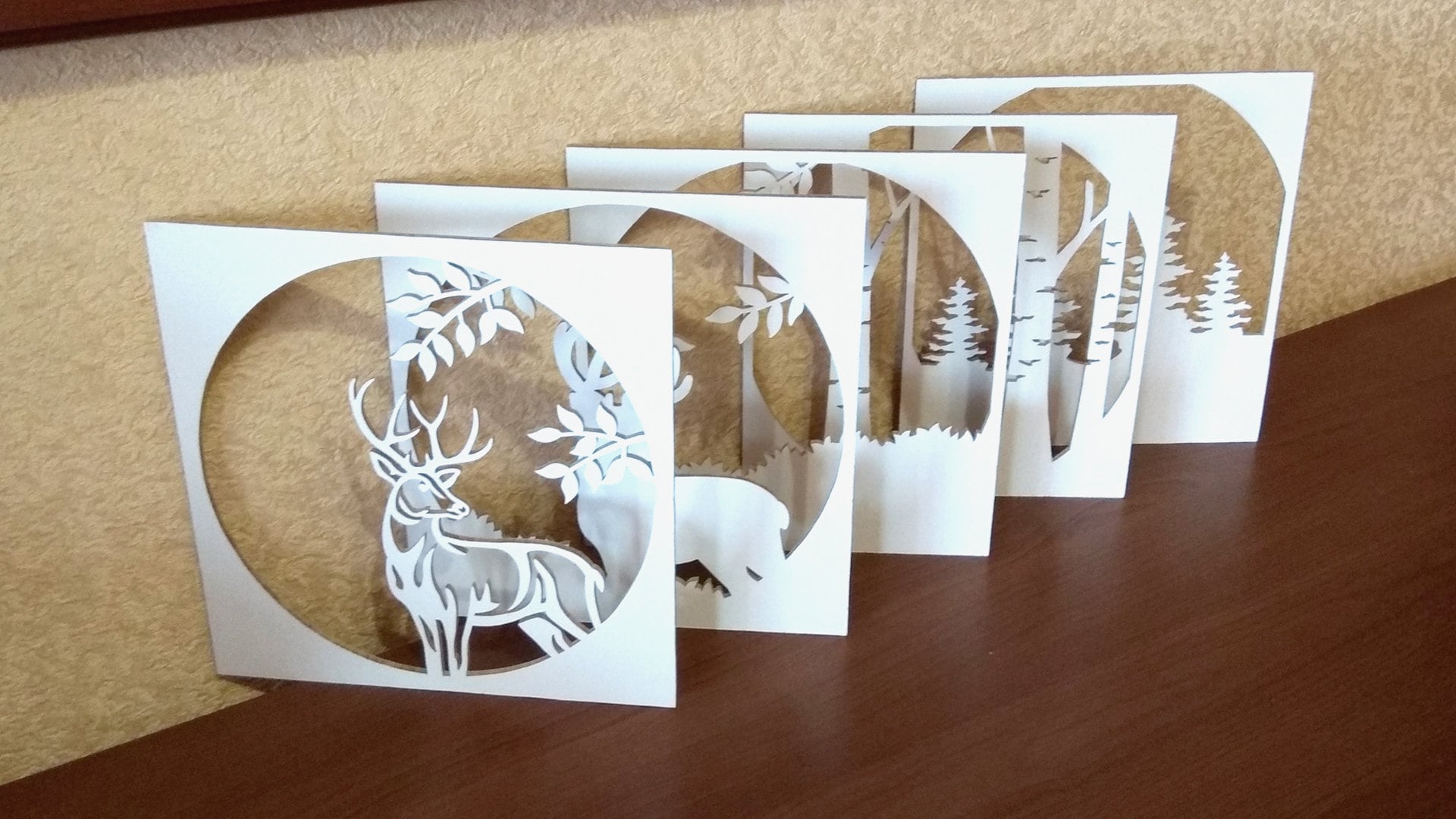 C71-deer Scroll Saw Pattern pdf Dxf Svg Eps | Etsy