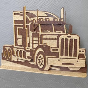 C281-truck - Scroll Saw Pattern (pdf, Dxf, Svg, Eps) - Etsy