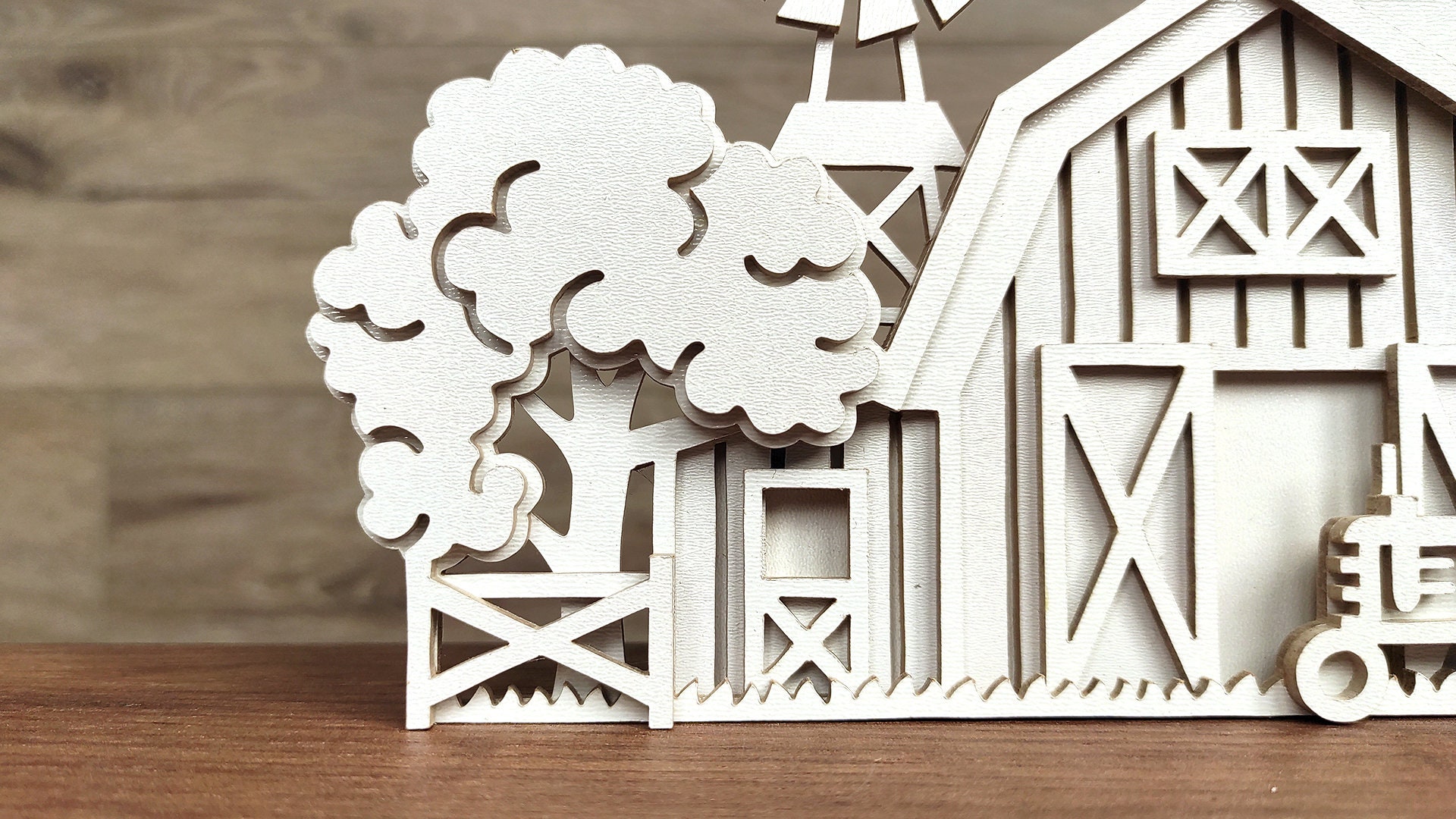 C203-farm Scroll Saw Pattern pdf Dxf Svg Eps - Etsy