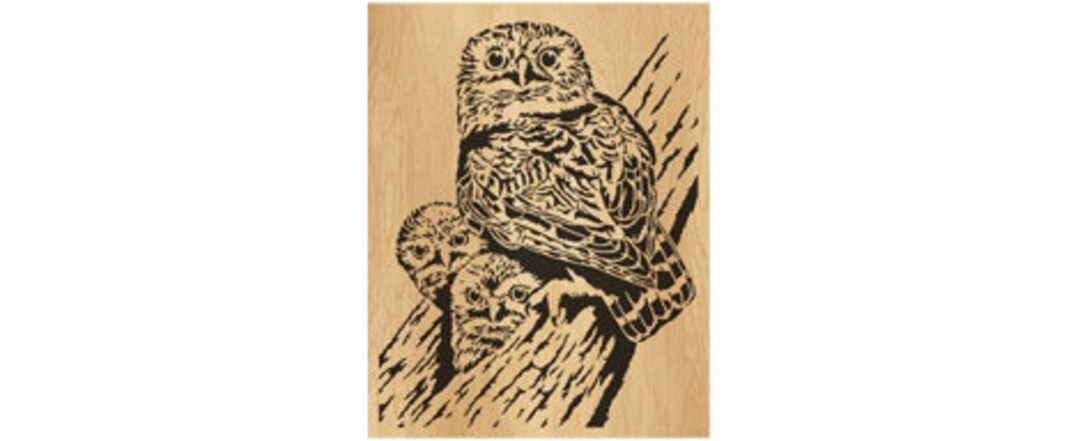 080-owls Scroll Saw Pattern pdf, Jpg, Dxf, Svg, Eps - Etsy