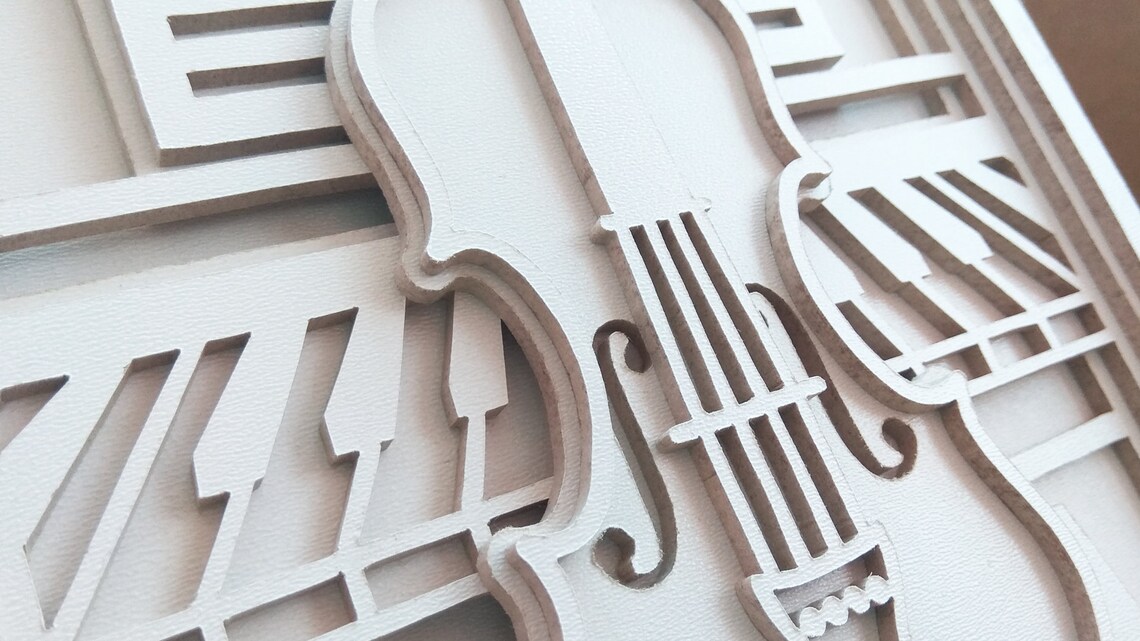 C96-violin - Scroll Saw Pattern (pdf, Dxf, Svg, Eps) - Etsy