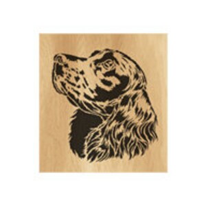 023-spaniel Scroll Saw Pattern pdf, Jpg, Dxf, Svg, Eps - Etsy