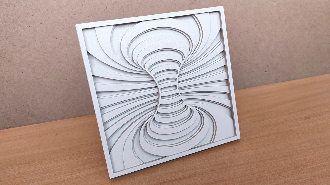 C181-illusion Scroll Saw Pattern pdf Dxf Svg Eps - Etsy