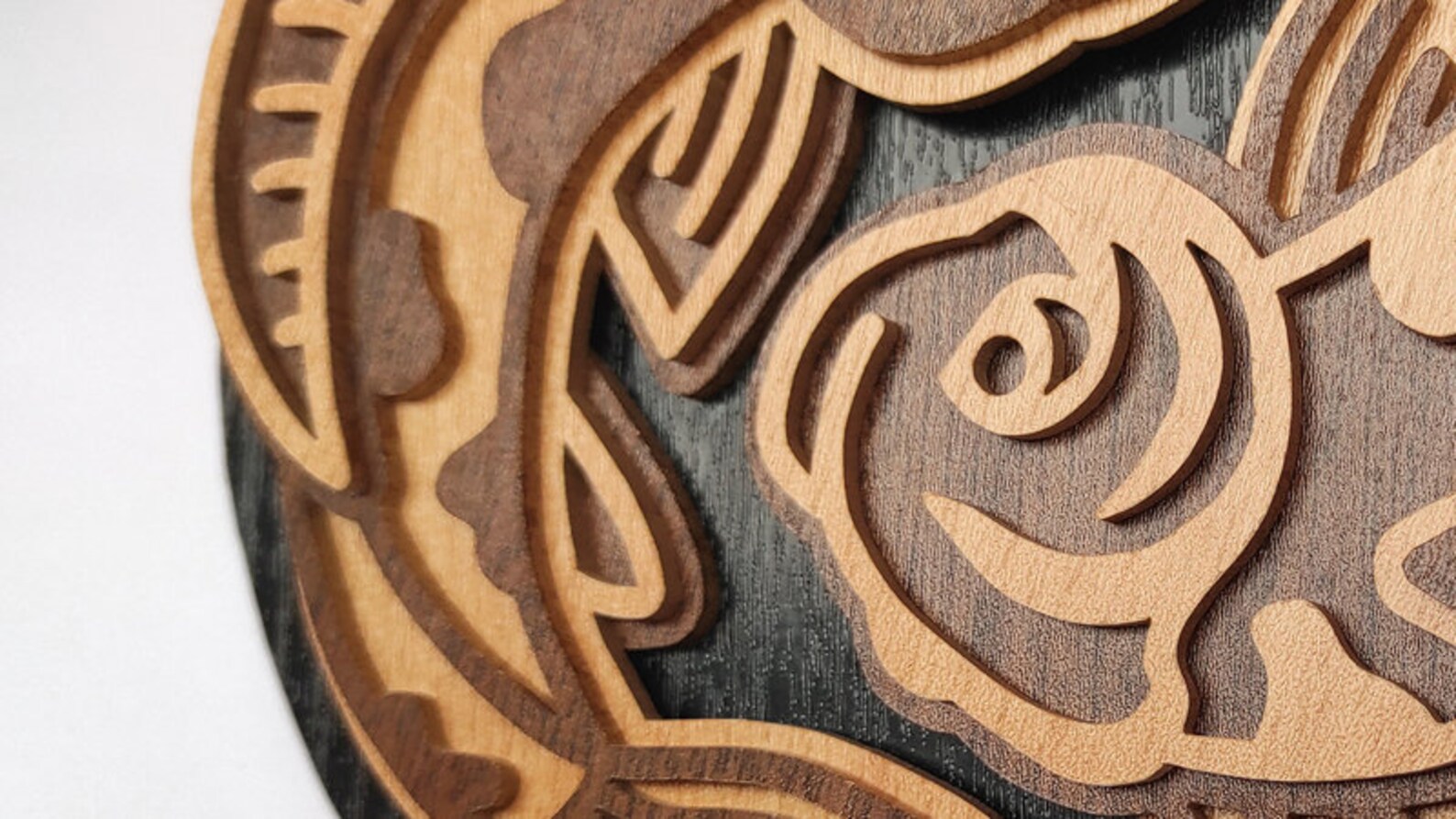 C156-koi Fish Scroll Saw Pattern pdf Dxf Svg Eps - Etsy