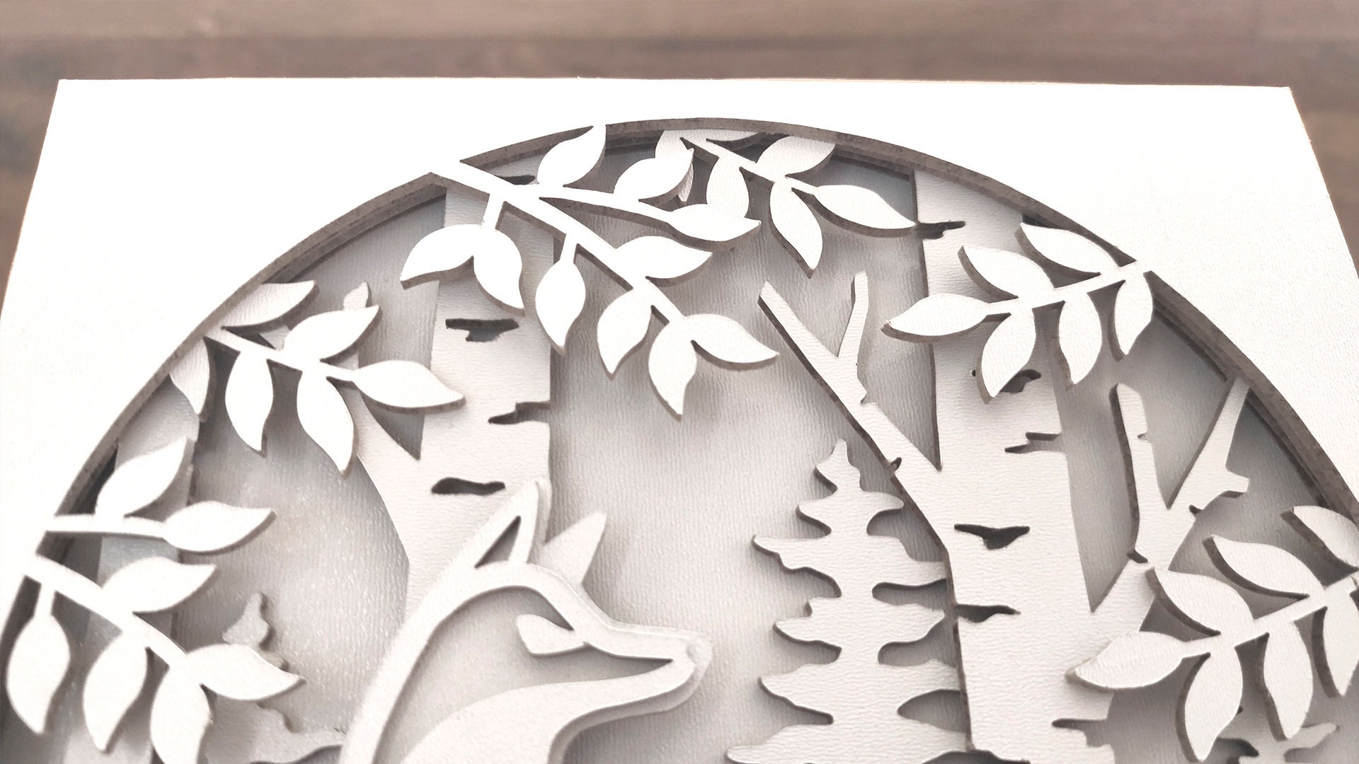 C198-fox Scroll Saw Pattern pdf Dxf Svg Eps | Etsy UK