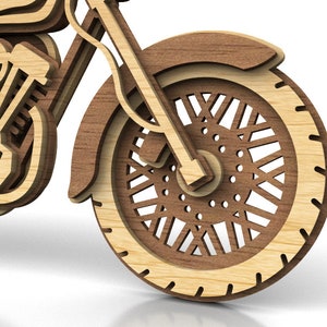 C220-motorcycle - Scroll Saw Pattern (pdf, Dxf, Svg, Eps) - Etsy Australia