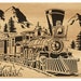 093-train Scroll Saw Pattern pdf, Jpg, Dxf, Svg, Eps - Etsy