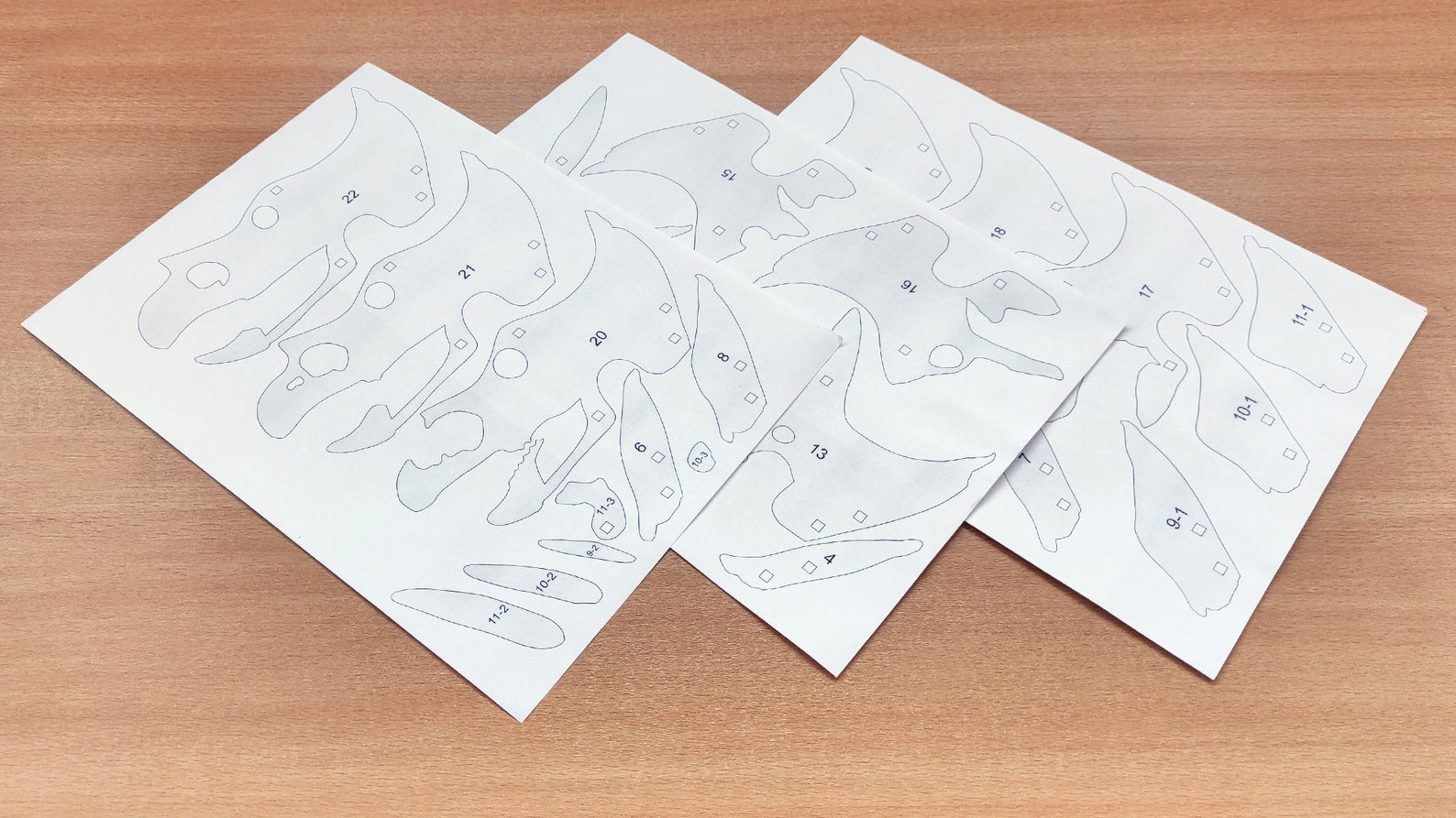 C184-dino Skull Scroll Saw Pattern pdf Dxf Svg Eps | Etsy