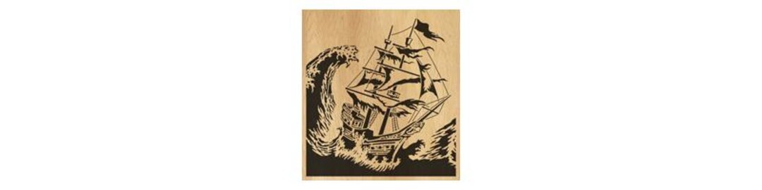 099-ship - Scroll Saw Pattern (pdf, Jpg, Dxf, Svg, Eps) - Etsy