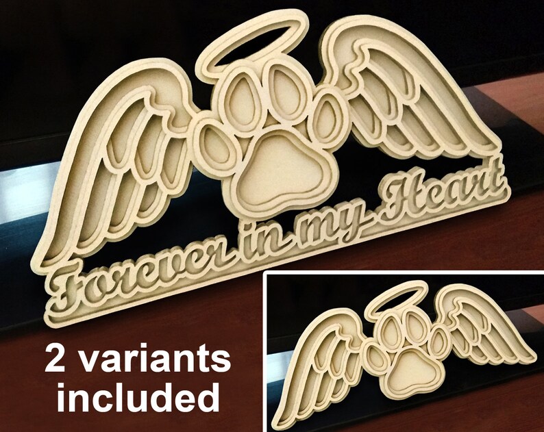 C104-paw Scroll Saw Pattern pdf Dxf Svg Eps | Etsy