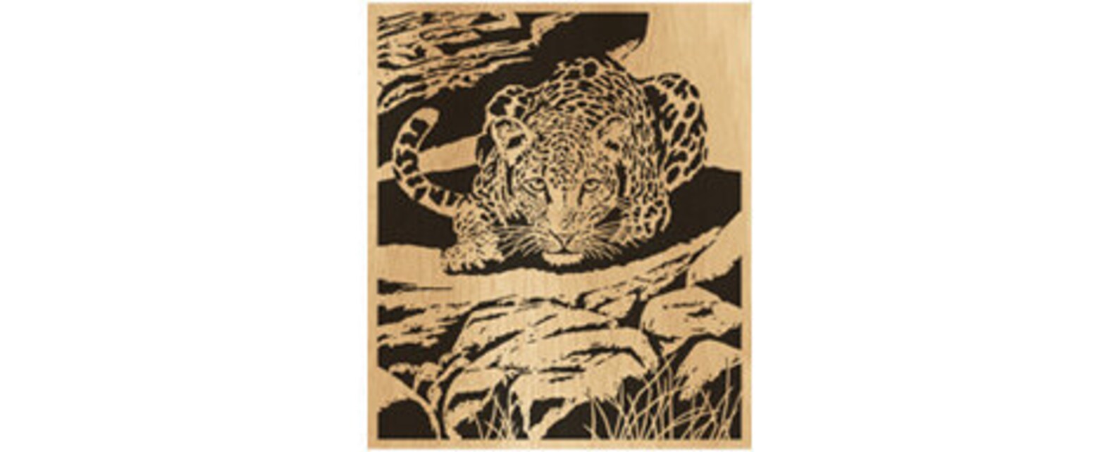 042-leopard Scroll saw pattern pdf jpg dxf svg eps | Etsy