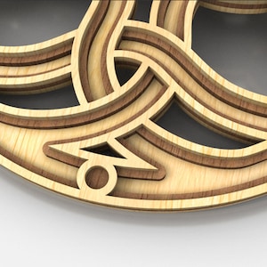 C229-celtic Tree of Life - Scroll Saw Pattern (pdf, Dxf, Svg, Eps) - Etsy