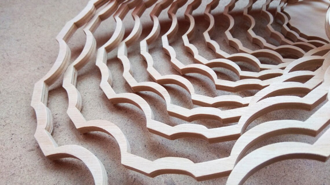 C09-bowl Scroll Saw Pattern pdf Jpg Dxf Svg Eps | Etsy