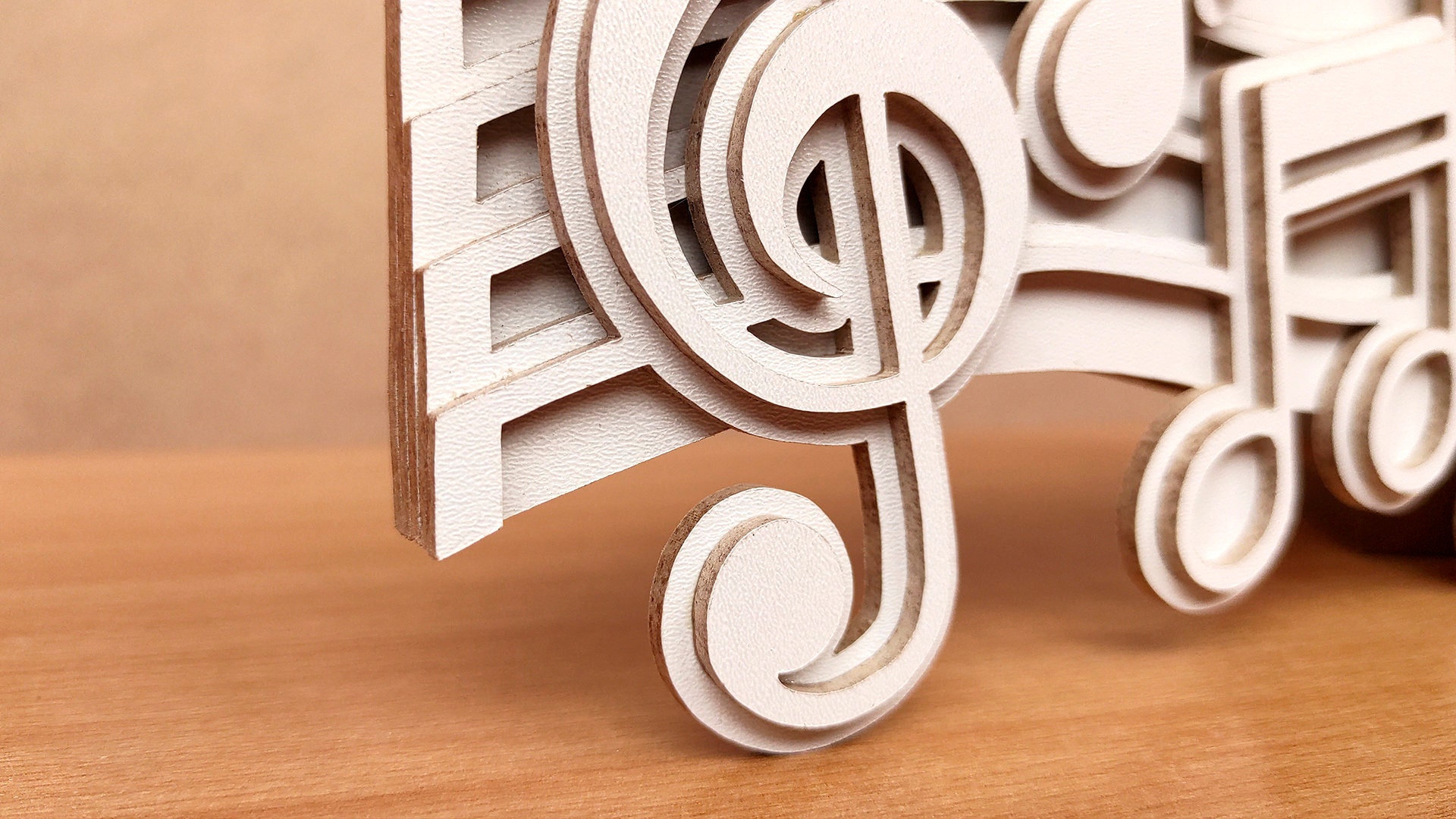C159-music Notes - Scroll Saw Pattern (pdf, Dxf, Svg, Eps) - Etsy