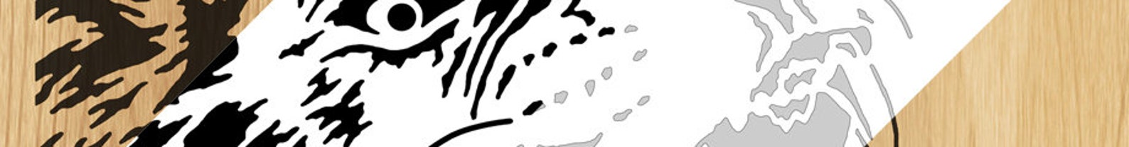 010-lion Scroll Saw Pattern pdf Jpg Dxf Svg Eps | Etsy