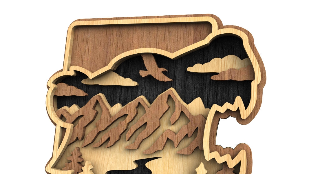 C227-bear Scroll Saw Pattern pdf Dxf Svg Eps - Etsy Australia