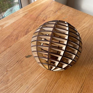Build Your Own Sphere SVG Plans for Laser - Etsy