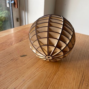 Build Your Own Sphere SVG Plans for Laser - Etsy