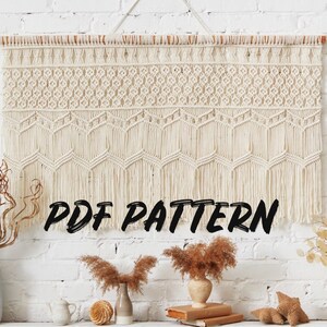 Macrame Tutorial Macrame Pattern PDF DIY Macrame Gift Written - Etsy