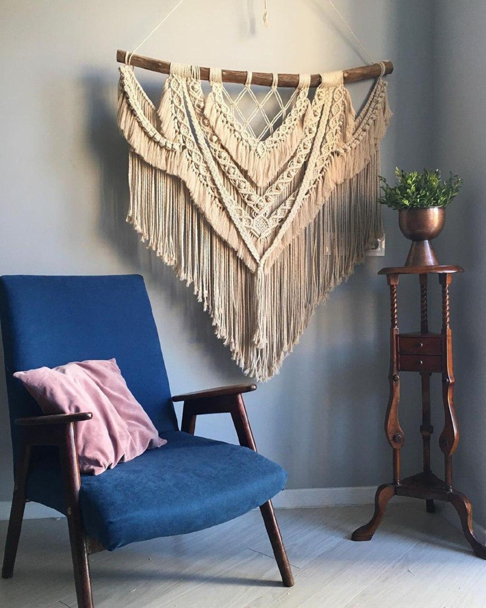 Large Macrame Backdrop Extra Large Macrame Wall Hanging With - Etsy