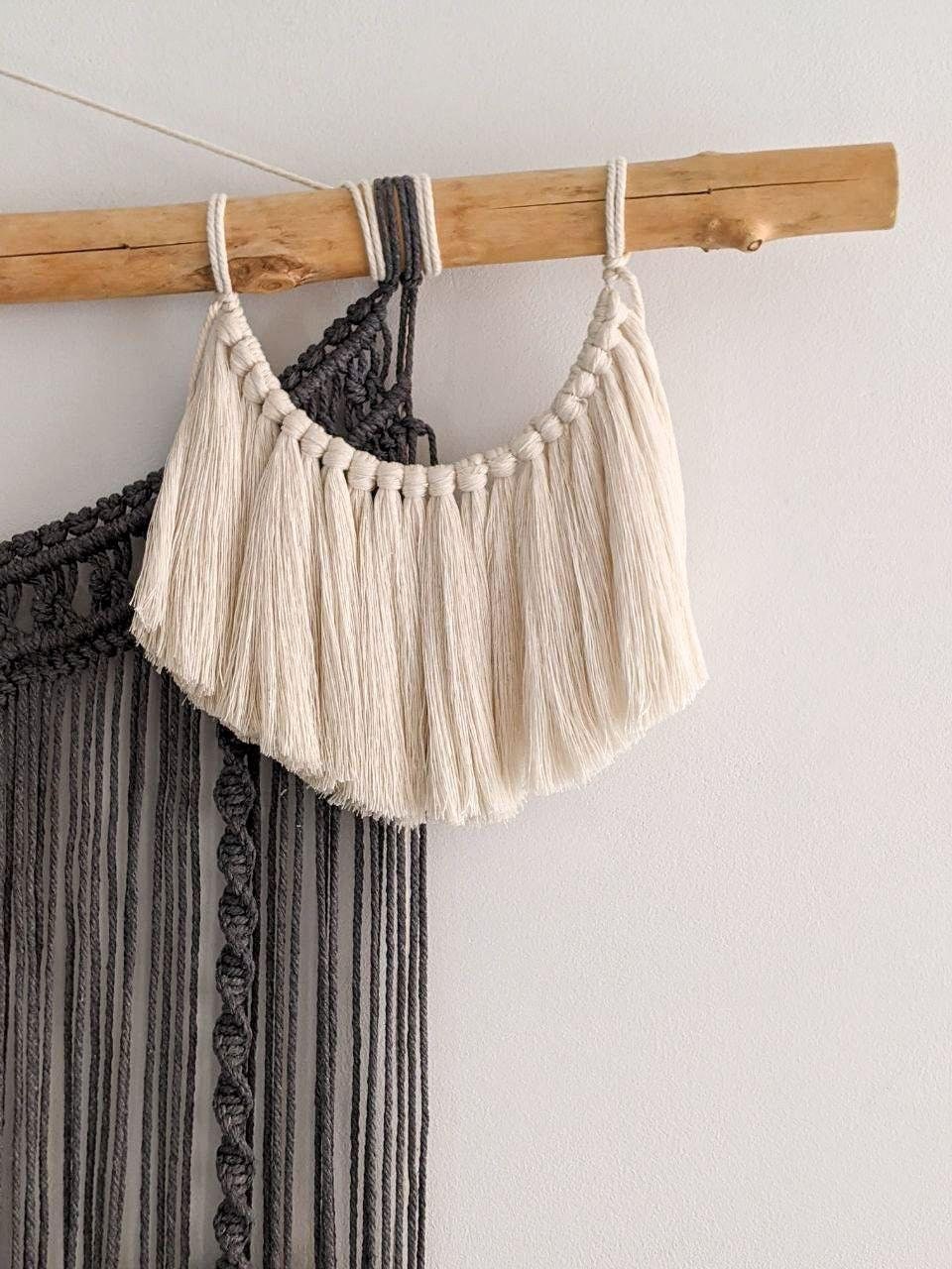 Modern Woven Decor Macrame Wall Hanging Large Macrame | Etsy