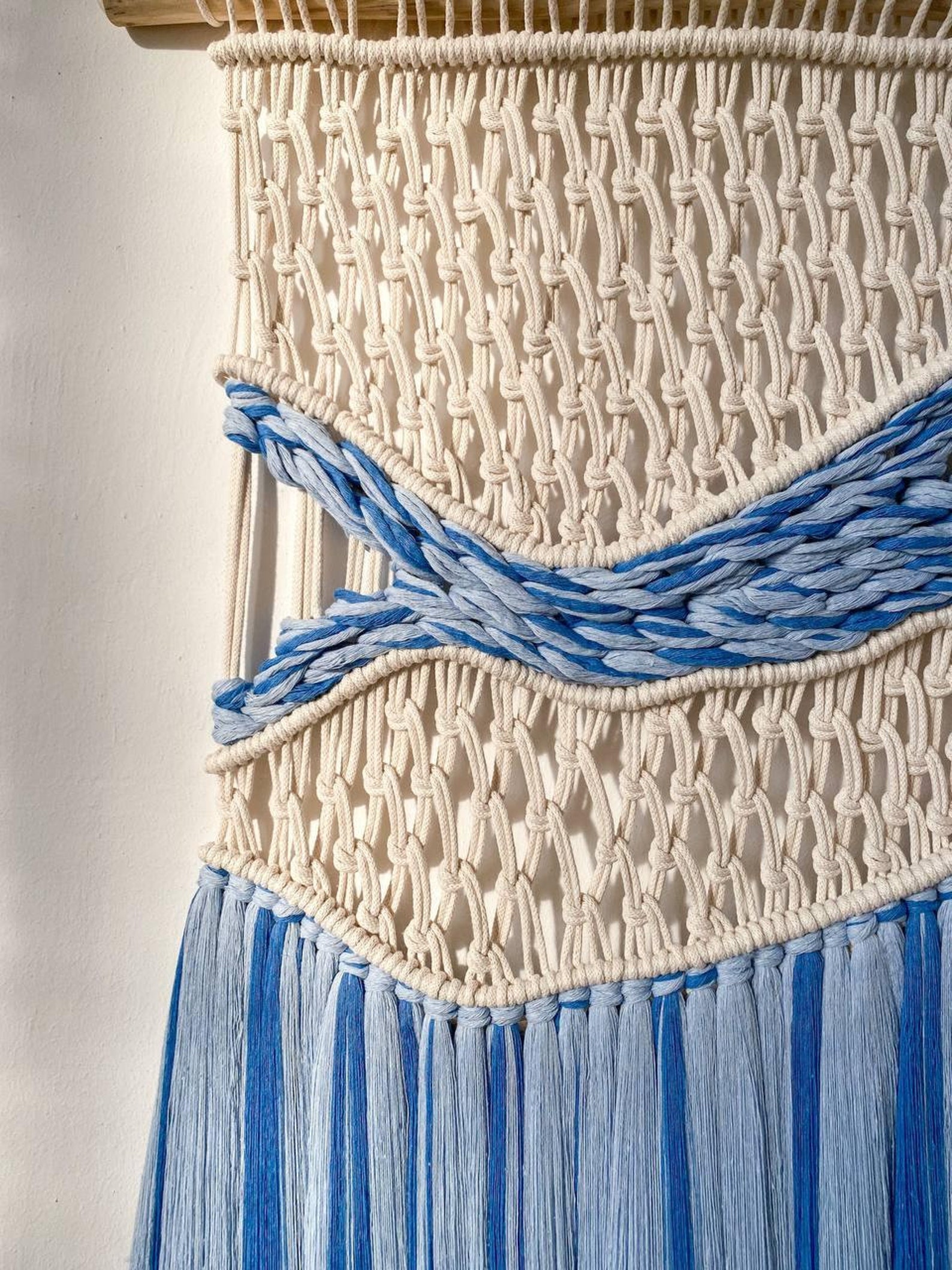 Macrame Mural Available in Many Colors Geometric Macrame - Etsy