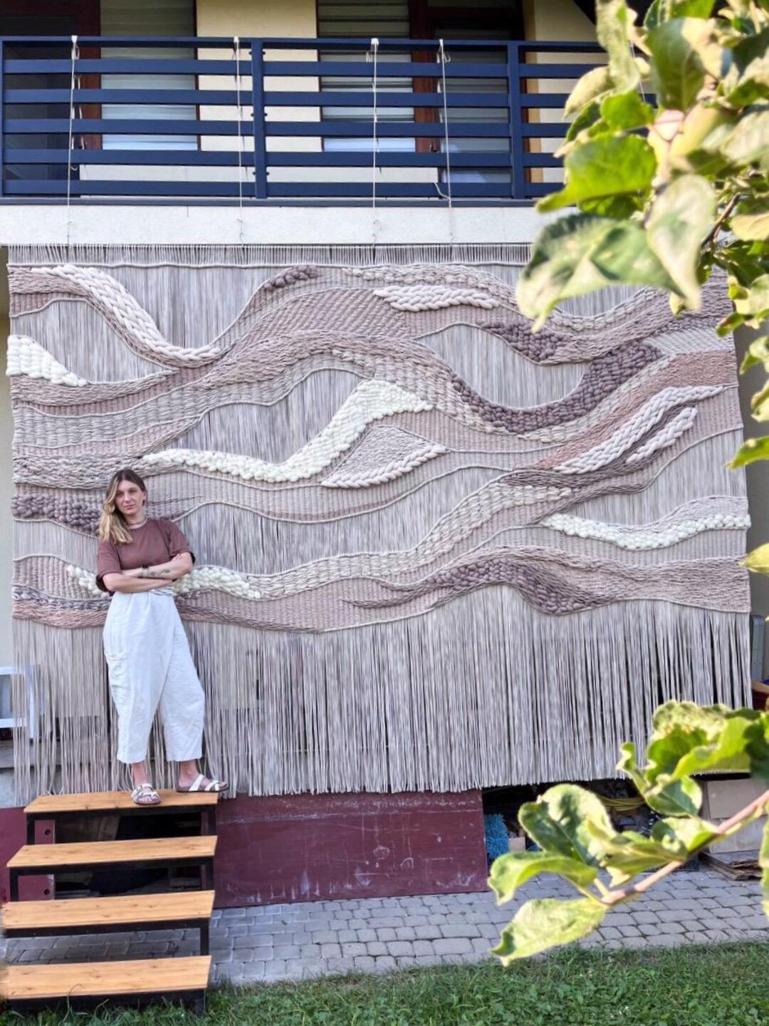 Extra Large Wall Art Large Macrame Wall Hanging Room Divider Large Wall ...