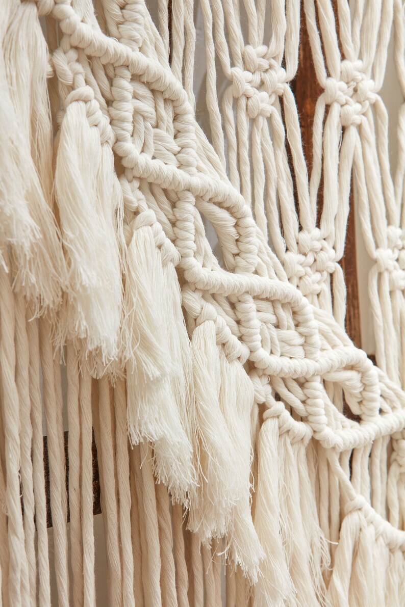 Huge Macrame Wall Hanging Over Bed Decor Macrame Backdrop - Etsy