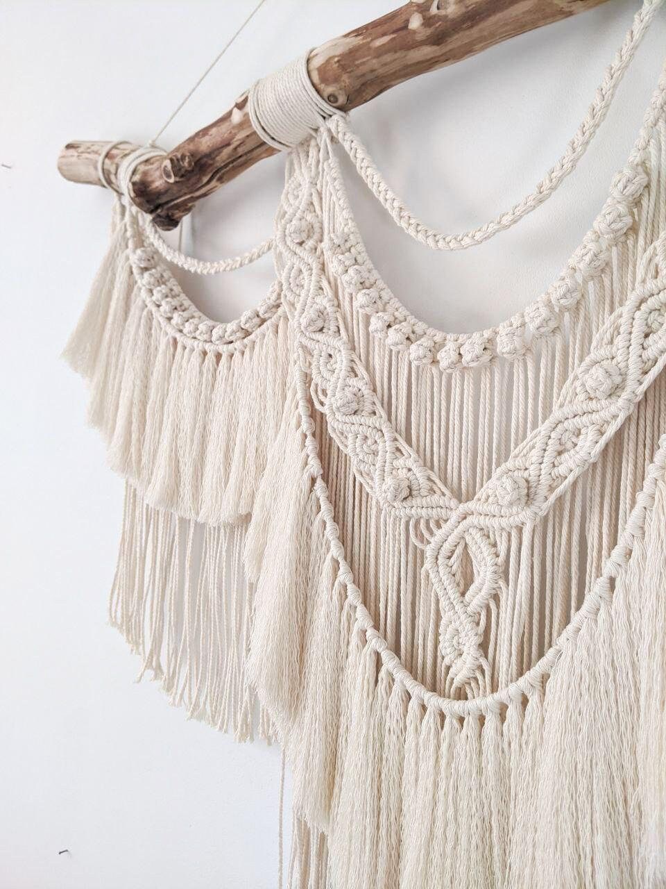 Large Macrame Backdrop Extra Large Macrame Wall Decor With | Etsy