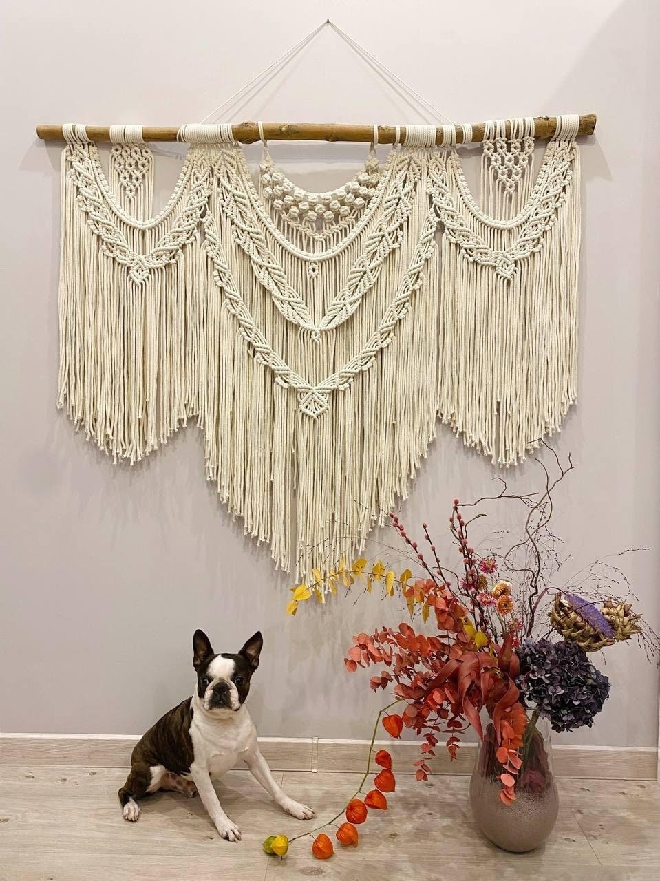 Extra Large Macrame Wall Hanging Huge Over Crib Wall Art | Etsy