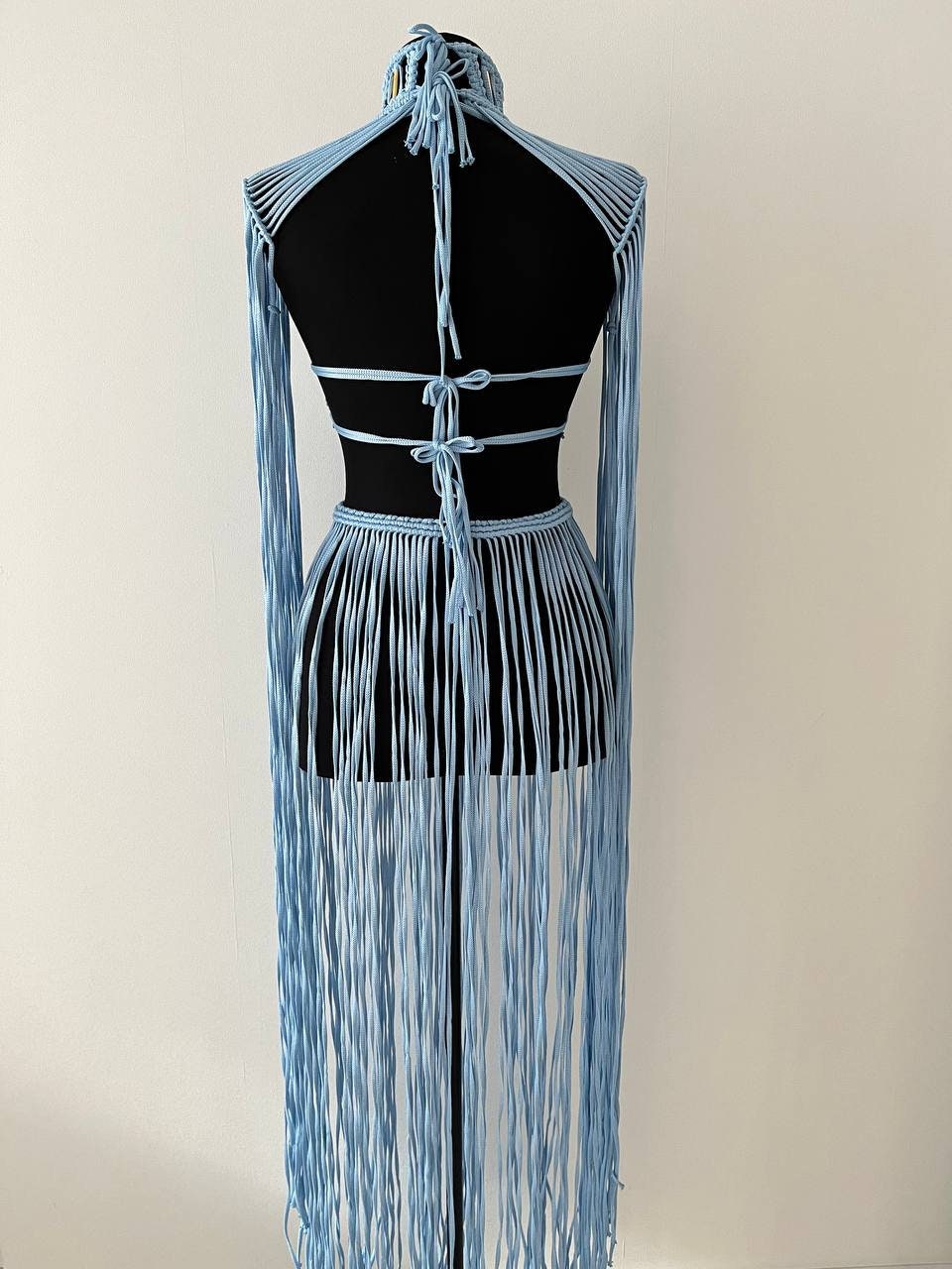 Rave Outfit, Burning Man Dress, Festival Clothing Women Rave, Macrame ...