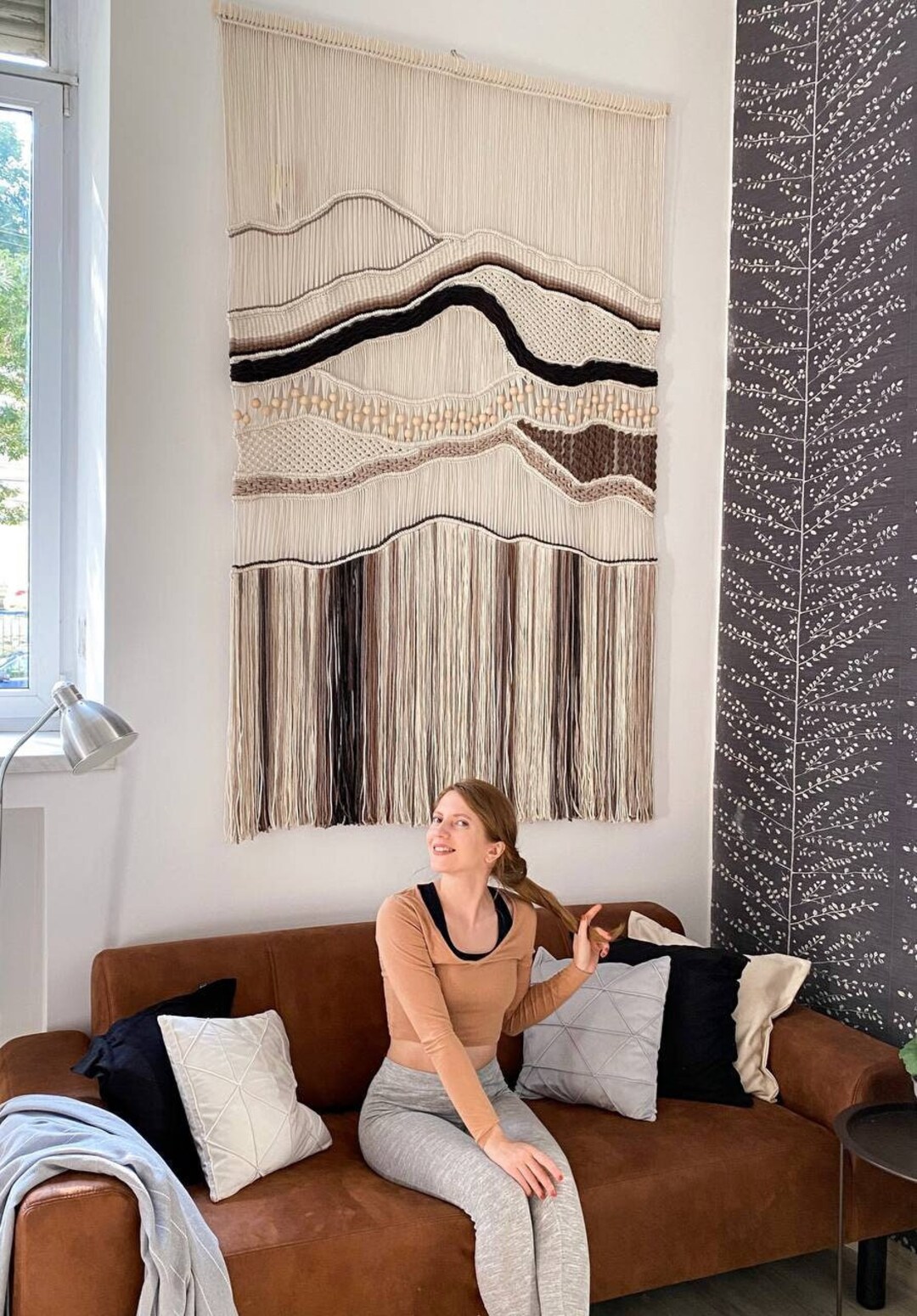 Extra Large Macrame Wall Hanging, Huge Wall Decor, Tapestry Wall ...