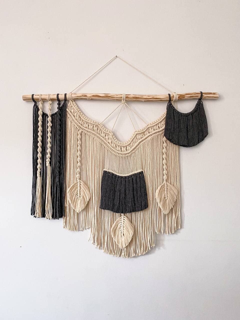 Modern Woven Decor Macrame Wall Hanging Large Macrame - Etsy