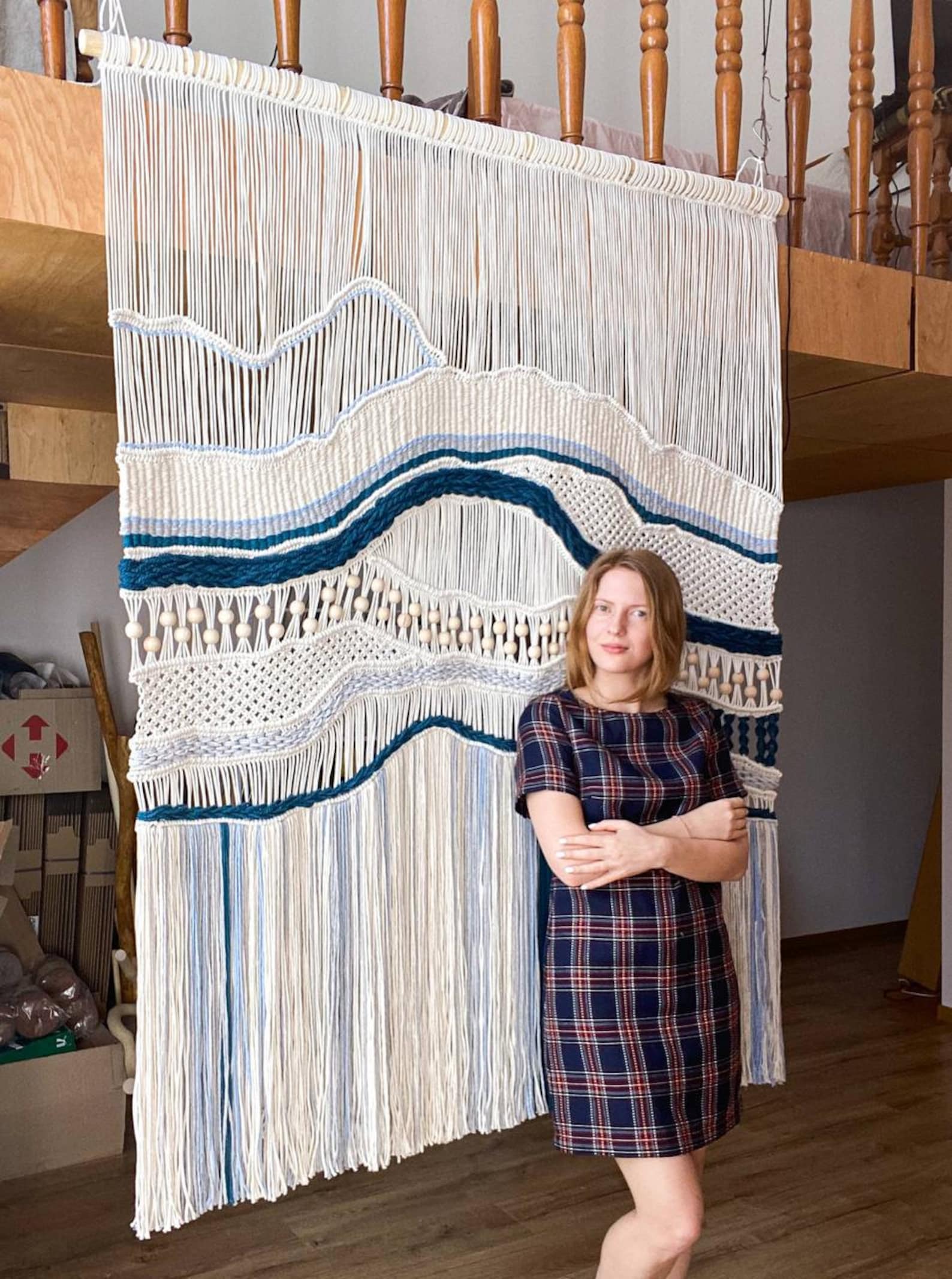 Extra Large Macrame Wall Hanging, Huge Wall Decor, Tapestry Wall ...