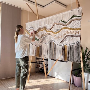 Extra Large Macrame Wall Hanging, Huge Wall Decor, Tapestry Wall ...