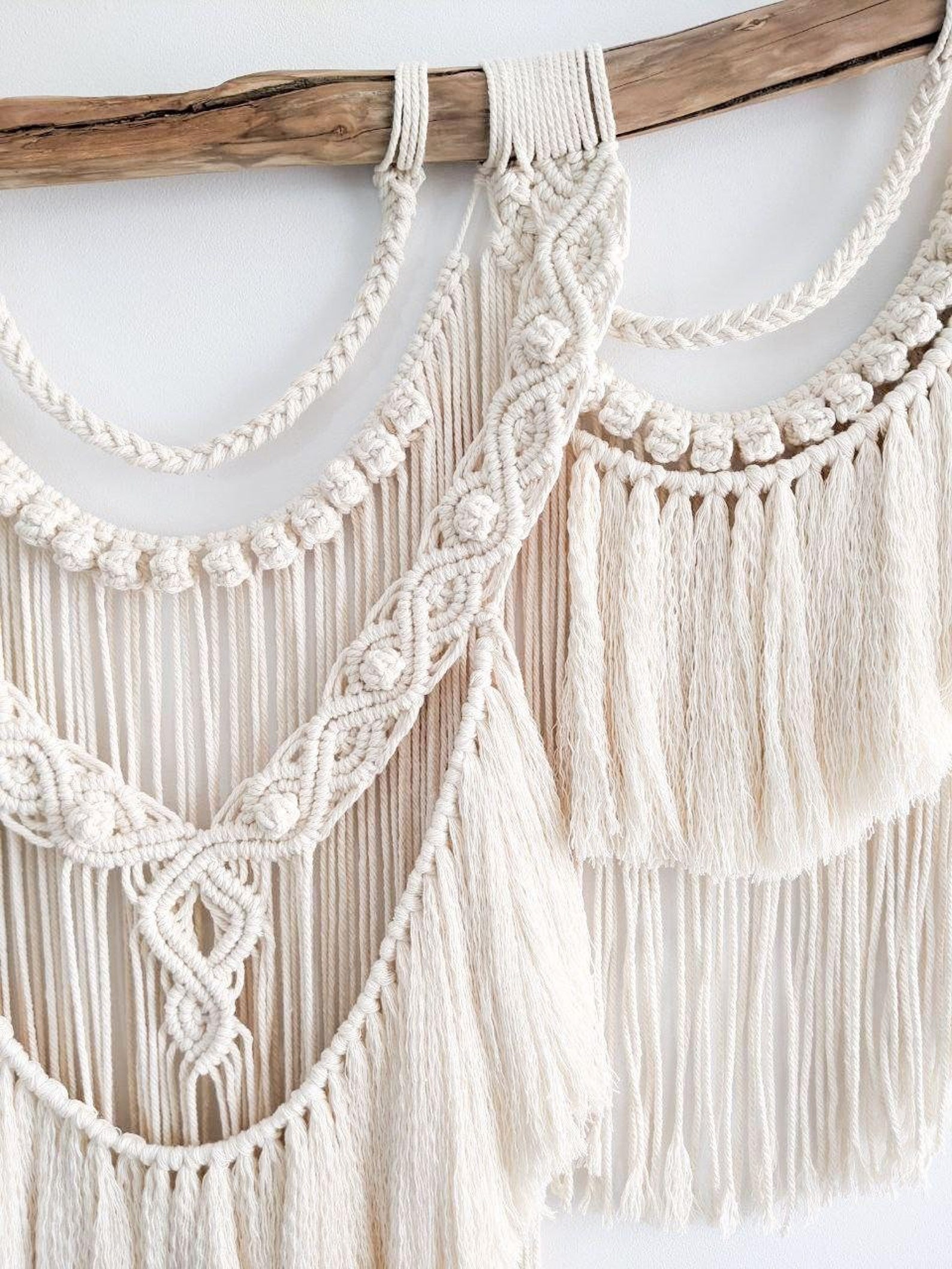 Large Macrame Backdrop Extra large Macrame Wall decor with | Etsy