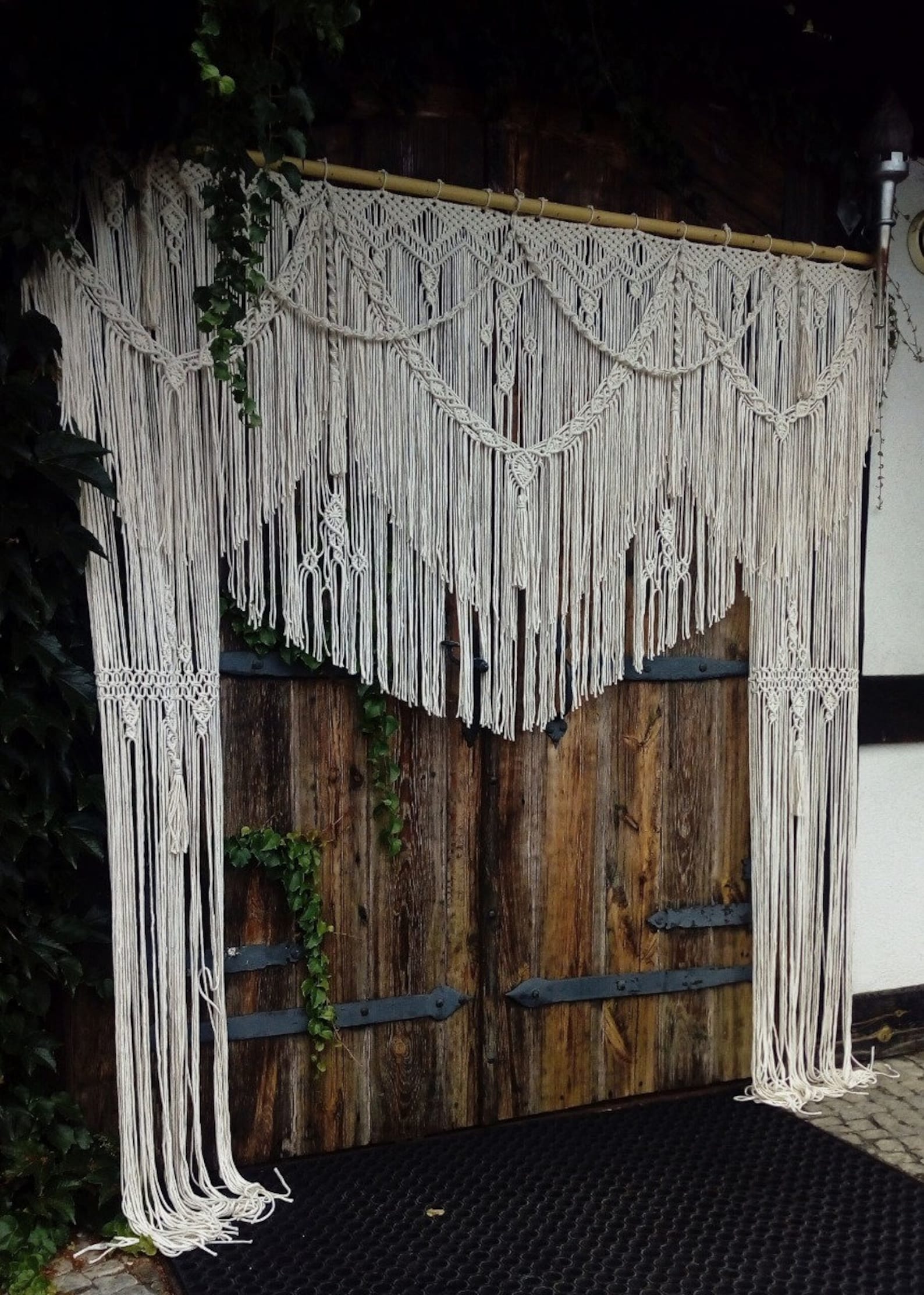 Macrame Wedding Arch Bohemian Wedding Extra Large Macrame - Etsy