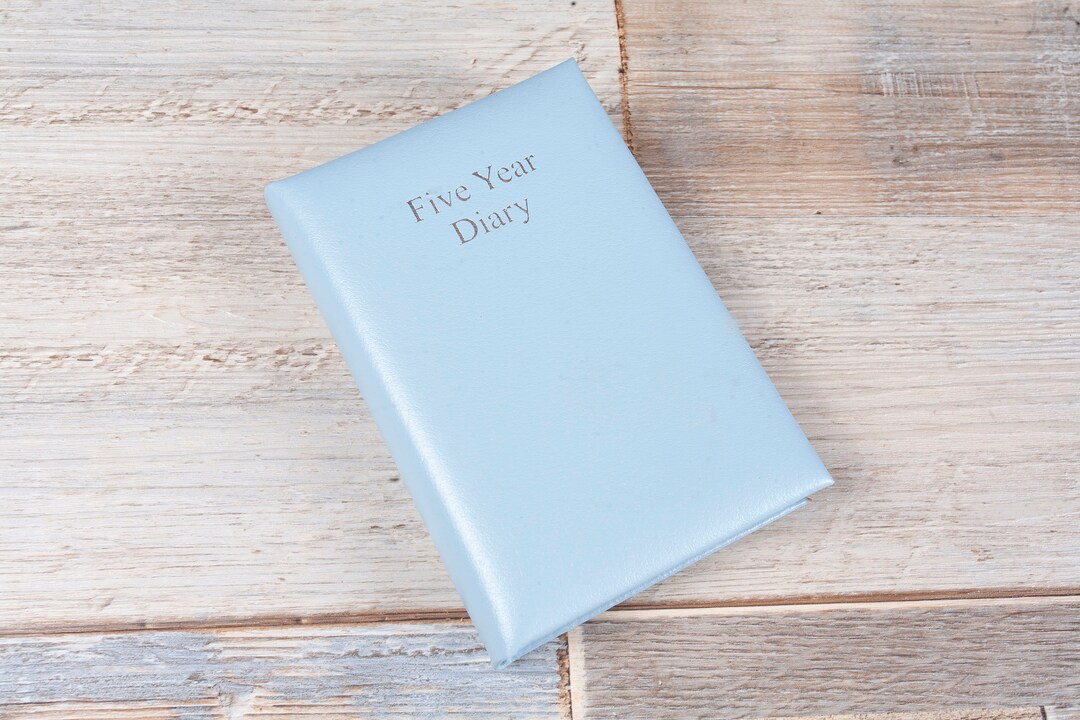 A6 Five Year Diary, A6 Journal Dairy Book ,five Year Memory Book Real ...