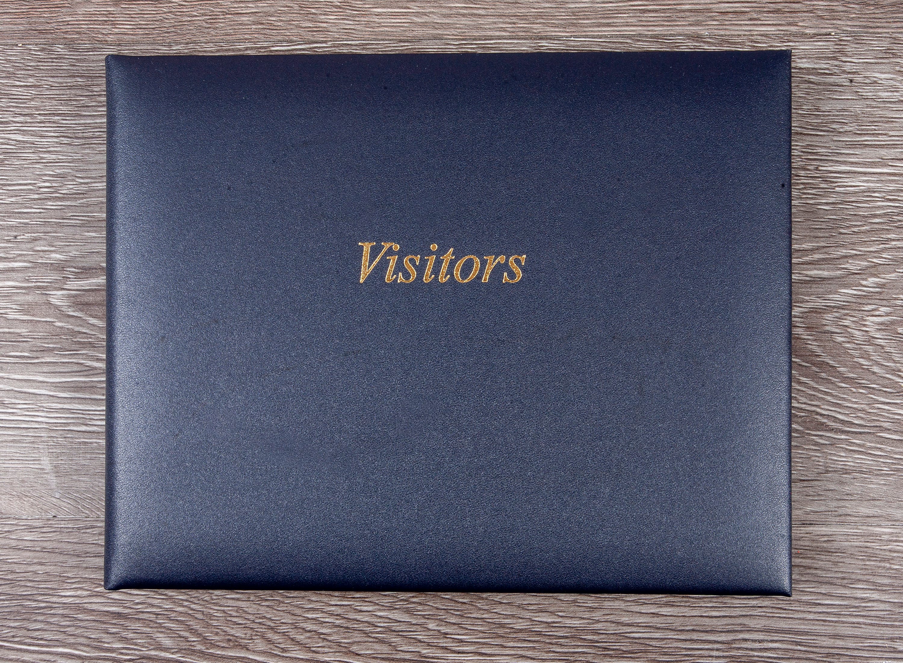 Leather Visitors Book: Hotel Guest Comments, Made in England - Etsy