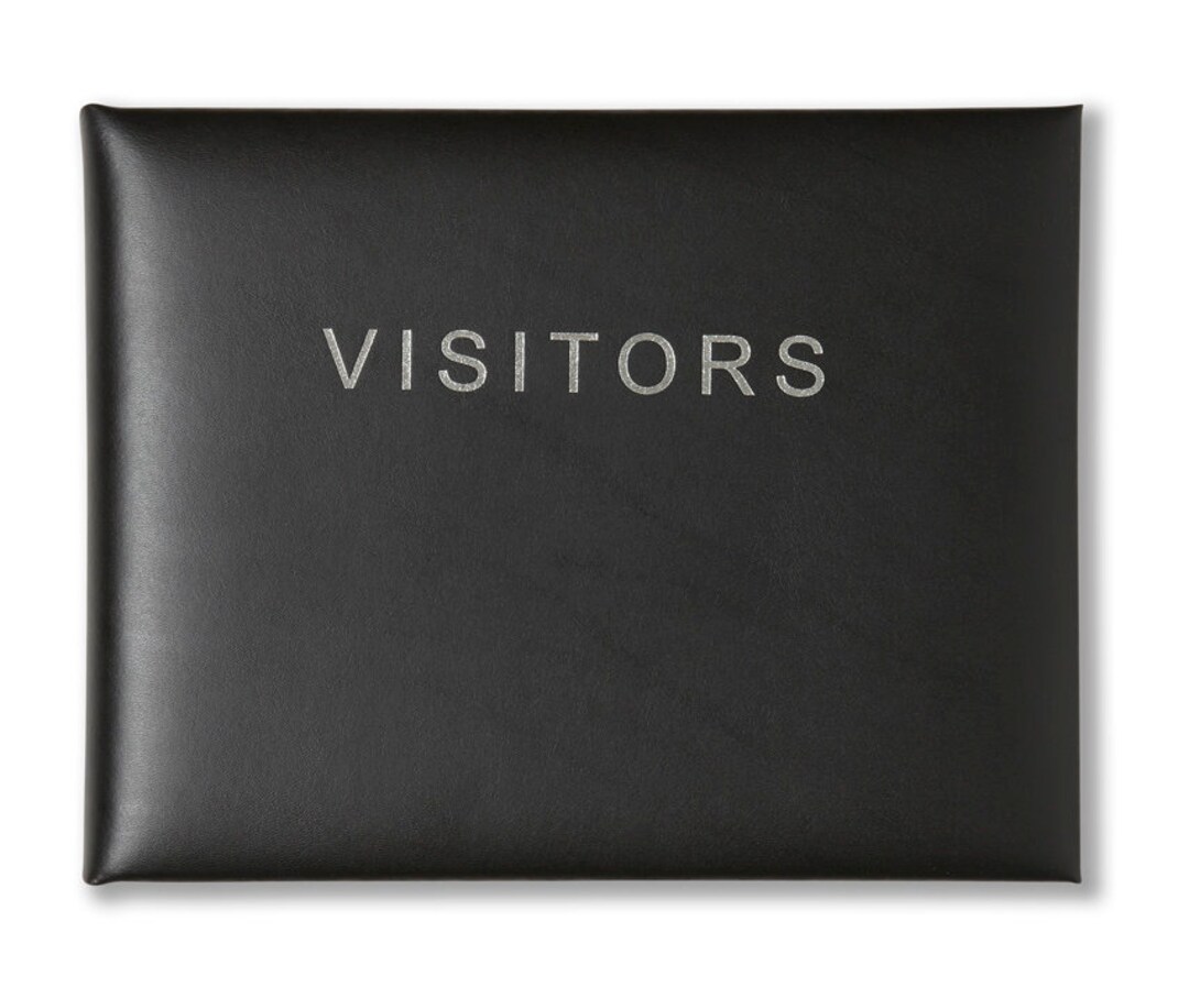Italian Leather Visitors Book, Visitor Comments Book, Hotel Guest ...